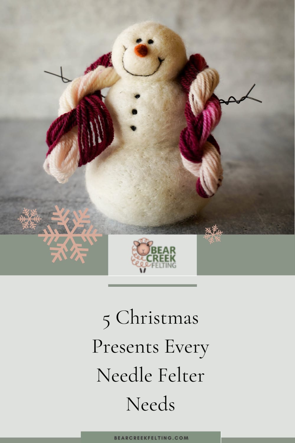 5 Christmas Presents Every Needle Felter Needs - Bear Creek Felting
