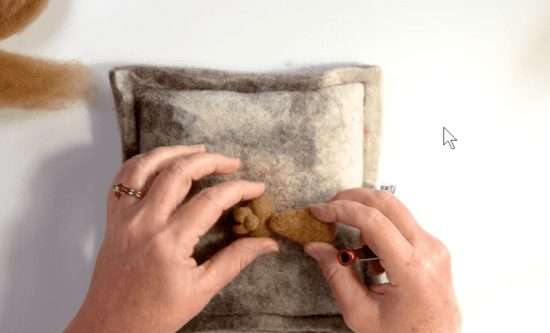 How To Attach Body Parts To Your Needle Felting - Bear Creek Felting