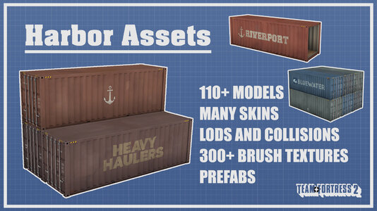 Harbor Assets (Content Pack) and Prefabs | TF2Maps.net